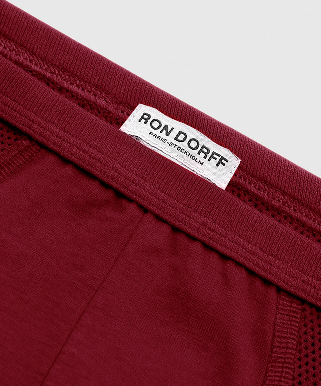 Mesh Y-Front Briefs Red | Ron Dorff
