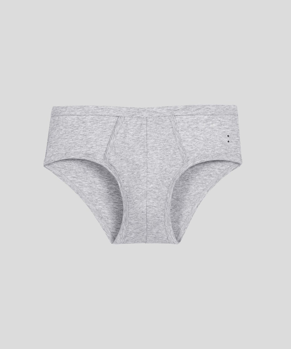 Y-Front Briefs: Heather Grey | Ron Dorff
